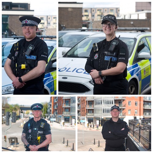 Seven Essex Police officers who acted quickly to contain an incident ...