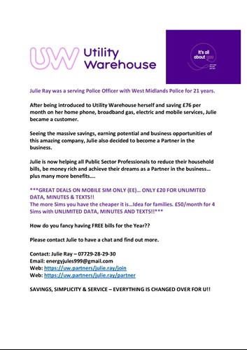 Utility Warehouse - The Discount Club