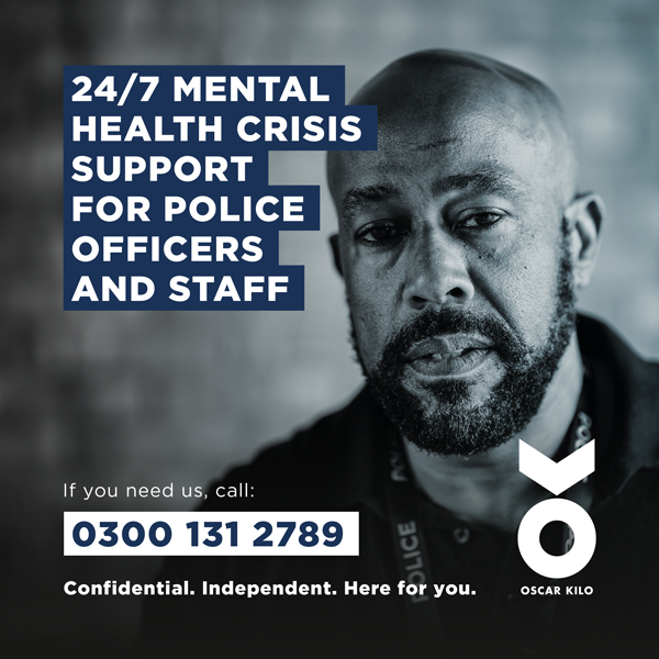 New crisis line will offer officers and staff confidential mental ...